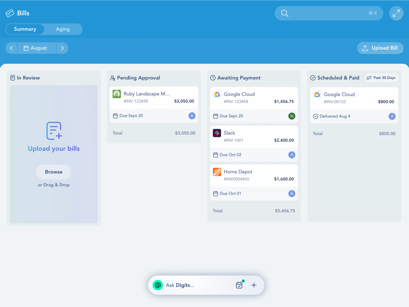 Digits - AI-Native Accounting Software